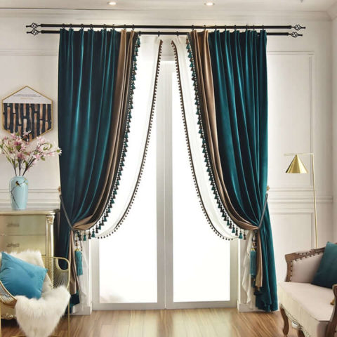 16+ Creative Ways to Hang Curtains Beautifully - Flawssy